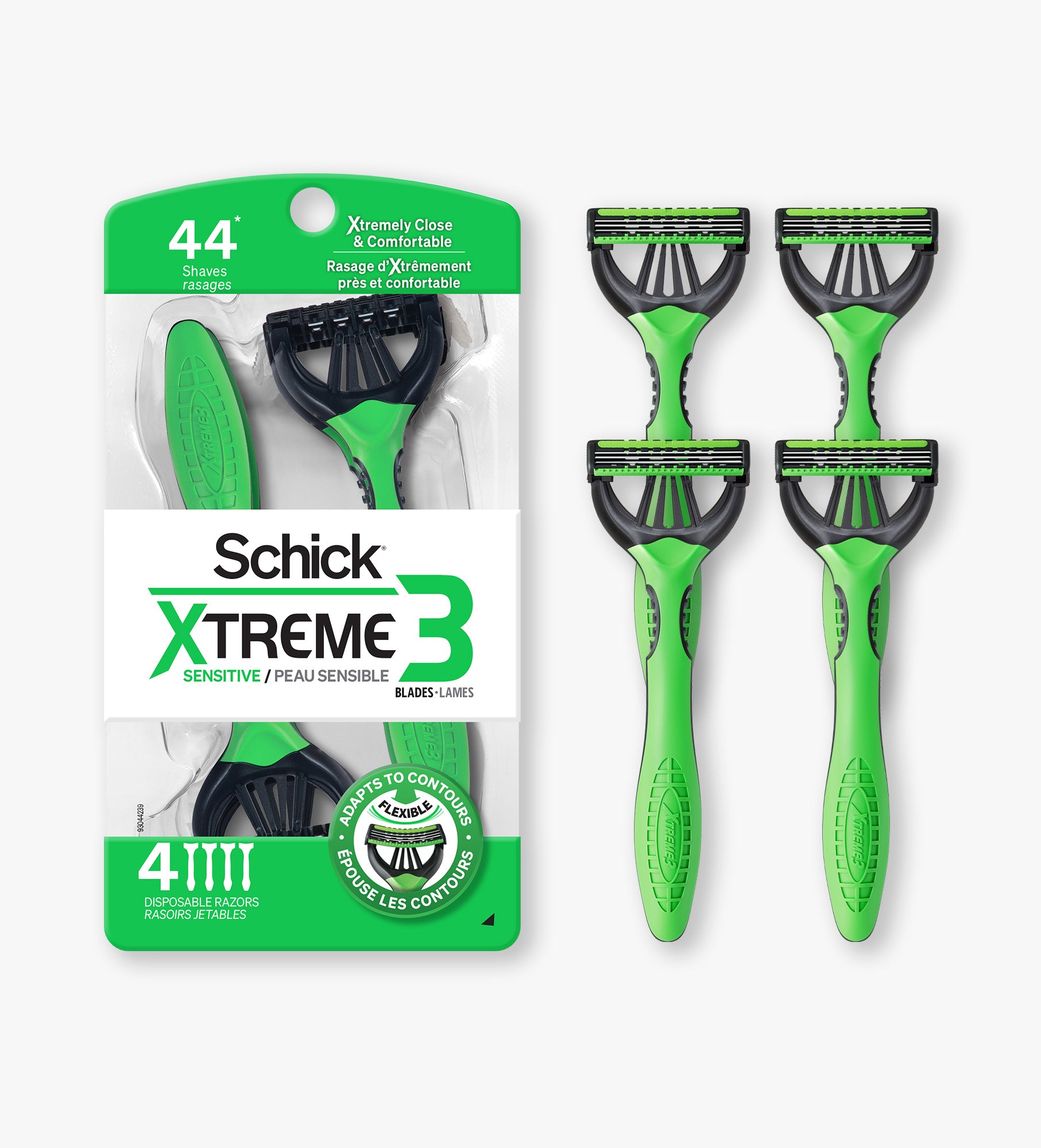 Xtreme® 3 Sensitive Disposable Razor – Schick CA