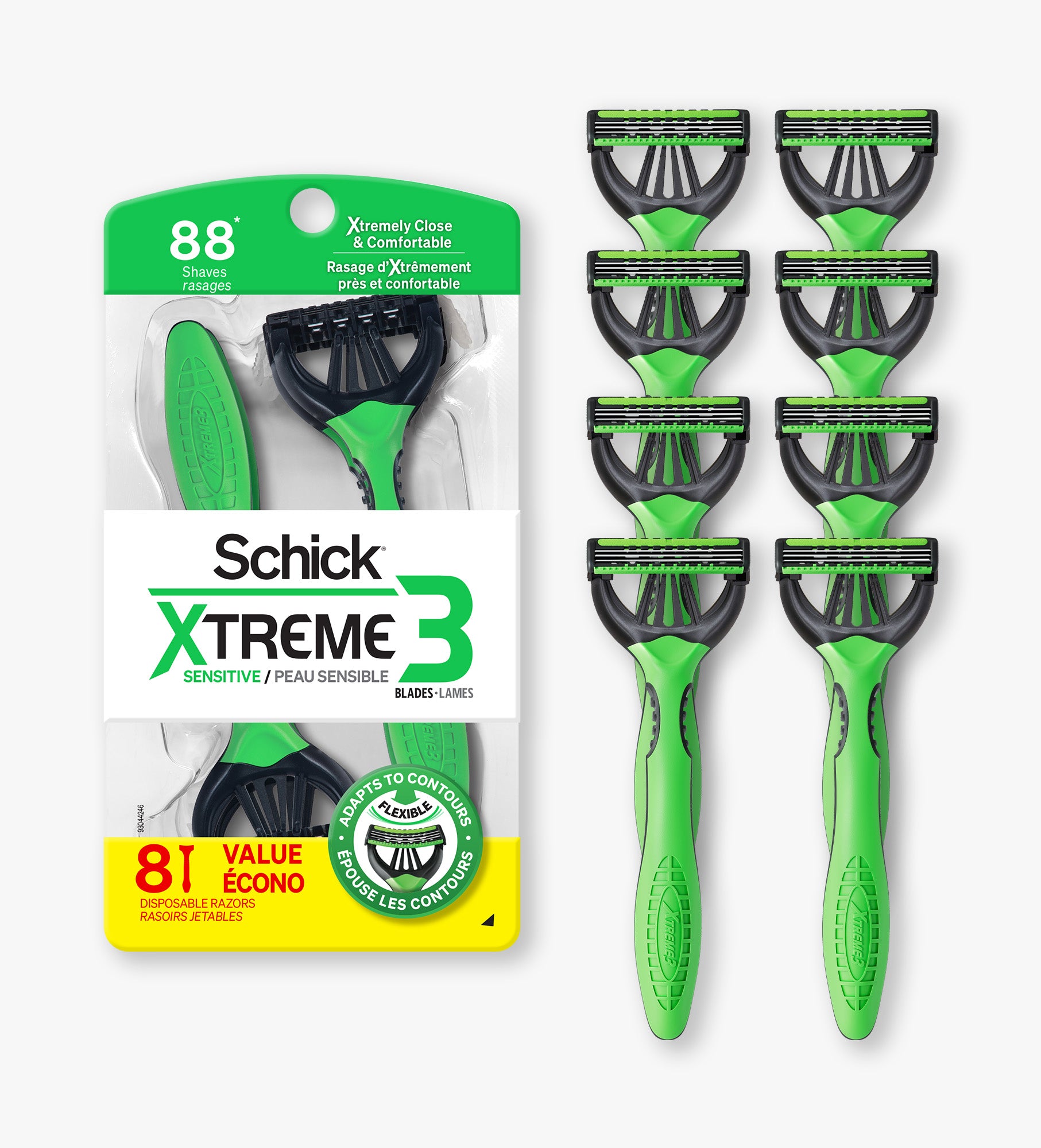 Xtreme® 3 Sensitive Disposable Razor – Schick CA