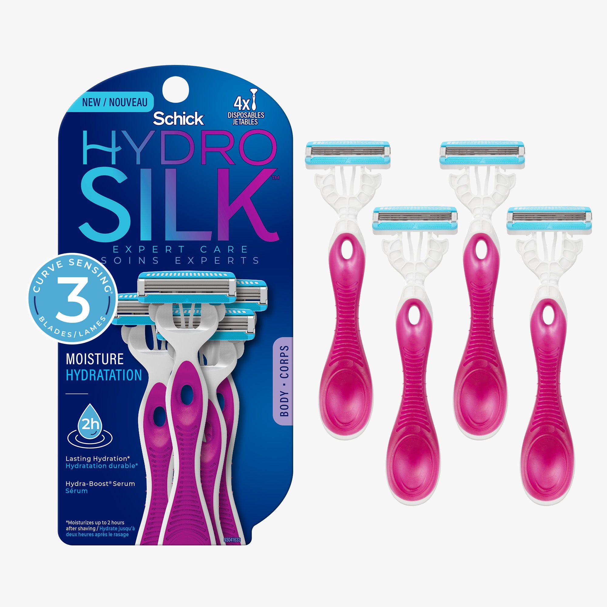 Hydro Silk® 3 Blades – Schick CA