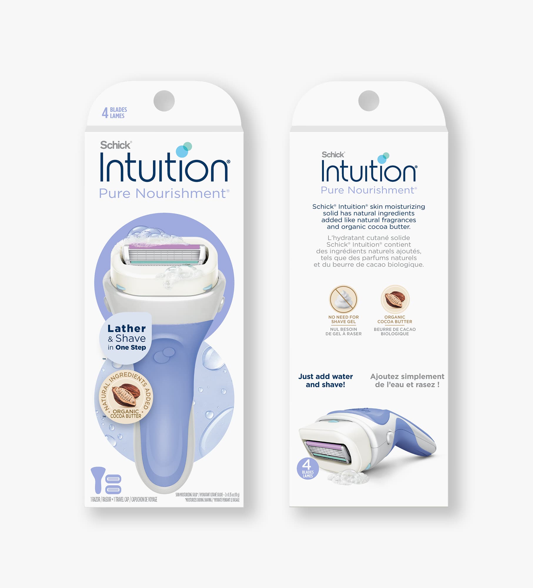 Rasoir Intuition® Pure Nourishment® – Schick CA