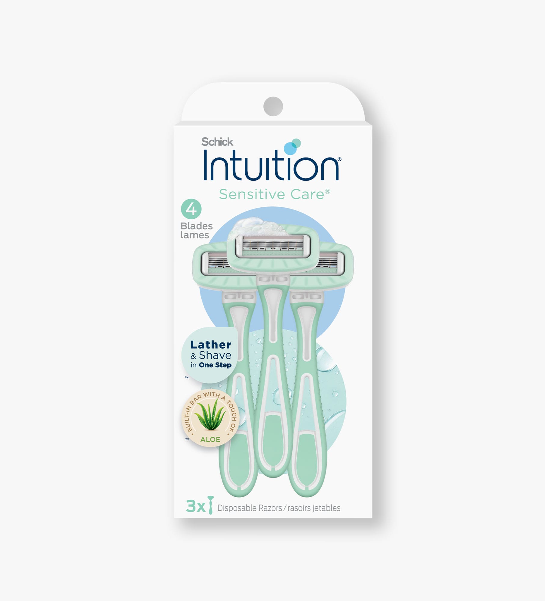 Intuition® Sensitive Care® Disposables Razors – Schick CA